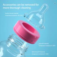 China Animal Pattern PP Feeding Bottle With Silicone Nipple Unbreakable for sale