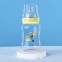 China Animal Pattern PP Feeding Bottle With Silicone Nipple Unbreakable for sale