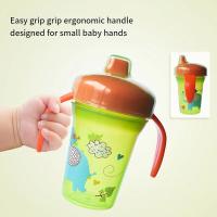 China New Product Food Grade PP Baby Cup For Drinking Water No Spill Food Baby Sippy Cup for sale