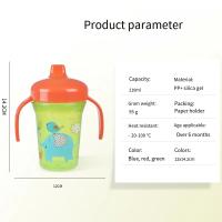 China New Product Food Grade PP Baby Cup For Drinking Water No Spill Food Baby Sippy Cup for sale