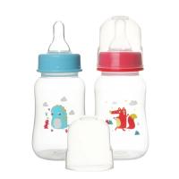 China 250ML Milk Feeding Bottle Branch Anti Choke Baby Training Bottle for sale