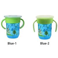 China Wholesale No Spill Custom PP Baby Feeding Sippy Training Water Cup With Lid For Baby Toddler for sale