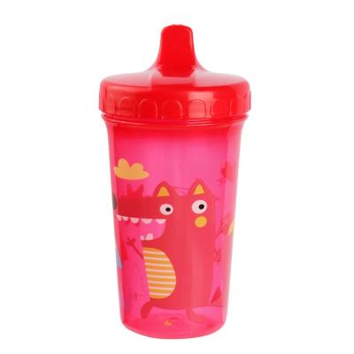 China Wholesale No Spill Custom PP Baby Feeding Sippy Training Water Cup With Lid For Baby Toddler Cup for sale
