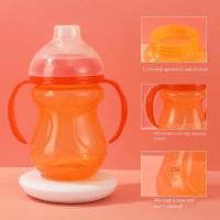 China Silicone Baby Training Sippy Cups Infant Kids Toddler Drinking Silicone Baby Cup for sale