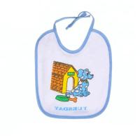 China Supplies Lovely Dogs Printing Anti-bacterial Baby Bibs for sale