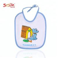 China Supplies Lovely Dogs Printing Anti-bacterial Baby Bibs for sale