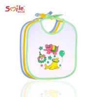 China Baby Friendly Full Color Printing Cute Baby Bibs Competitive Price for sale