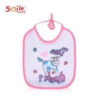 China Fashionable Waterproof Infant Bibs Soft Fabric Fish Printed Baby Bibs for sale