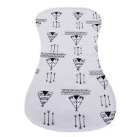 China Factory wholesale  3 layers waterproof organic baby bibs baby baby girl burp cloth for sale