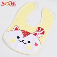 China Printed Waterproof Infant Bibs Panda Pattern Cute Animal Baby Bibs for sale