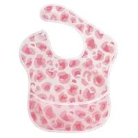 China 100% Polyester Waterproof Infant Bibs Coating Feeding Cloth Bibs Washable for sale