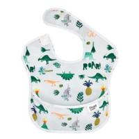 China 100% Polyester Waterproof Infant Bibs Coating Feeding Cloth Bibs Washable for sale