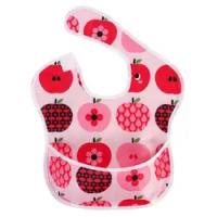 China 100% Polyester Waterproof Infant Bibs Coating Feeding Cloth Bibs Washable for sale