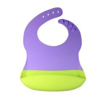 China Three Dimensional 	Waterproof Infant Bibs Children Dinner Pocket Silicone Washable for sale