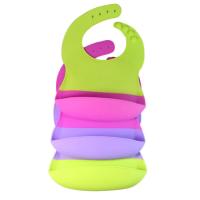 China Three Dimensional 	Waterproof Infant Bibs Children Dinner Pocket Silicone Washable for sale