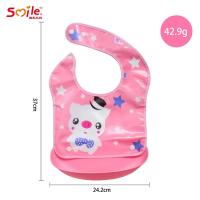 China Free Sample Waterproof Infant Bibs Lovely Infants Funny Silicone Baby Bib for sale