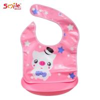 China Free Sample Waterproof Infant Bibs Lovely Infants Funny Silicone Baby Bib for sale