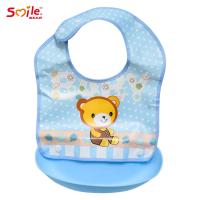 China Free Sample Waterproof Infant Bibs Lovely Infants Funny Silicone Baby Bib for sale