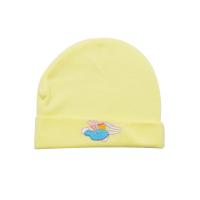 China Hot Sale Wholesale Cheap Custom Embroidered Comfortable Cute Newborn Baby Boy Girl Cotton Baby Hat for sale