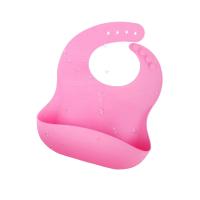 China Adjustable Custom Soft Silicone Bib Baby Waterproof Eco Friendly for sale