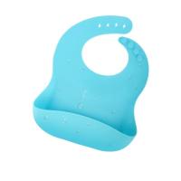 China Adjustable Custom Soft Silicone Bib Baby Waterproof Eco Friendly for sale