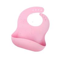 China Adjustable Custom Soft Silicone Bib Baby Waterproof Eco Friendly for sale