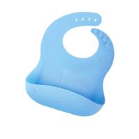 China Adjustable Custom Soft Silicone Bib Baby Waterproof Eco Friendly for sale