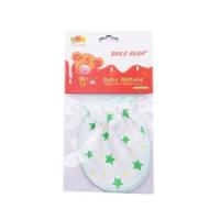 China Printing Waterproof Infant Bibs Newborn Gloves Mittens Eco Friendly for sale