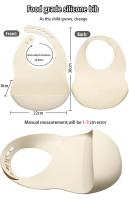 China BPA Free Waterproof Silicone Baby Bib With Food Catcher Baby Silicone Bib for sale