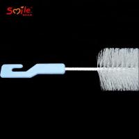 China Portable Infant Bottle Brush Baby Bottle Nipple Brush With Sponge for sale