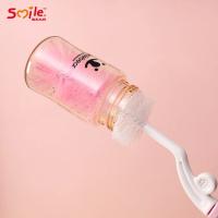 China Nylon Infant Bottle Brush Cup Cleaning Tool 360 Degrees Nipple Cleaner for sale