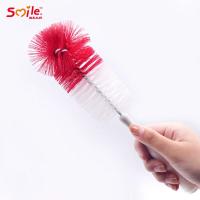 China Multifunction Infant Bottle Brush 2 In 1 360 Degree Cleaning Glass Feeding Bottle Brush for sale
