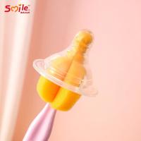 China Milk Feeding Bottle Cleaning Brush 360 Degree Cleaning Sponge 2 Piece Set for sale