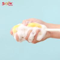 China Milk Feeding Bottle Cleaning Brush 360 Degree Cleaning Sponge 2 Piece Set for sale
