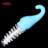 China Hand Infant Bottle Brush Cleaning Pantone Color Eco Friendly Sustainable for sale