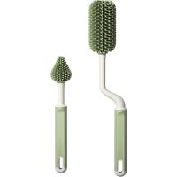 China Cleaner Feeding Bottle Brush 360 Degree Rotating Brush For Washing Bottles for sale