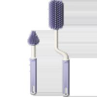 China Cleaner Feeding Bottle Brush 360 Degree Rotating Brush For Washing Bottles for sale