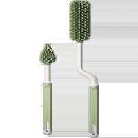 China Cleaner Feeding Bottle Brush 360 Degree Rotating Brush For Washing Bottles for sale