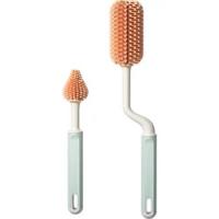China Cleaner Feeding Bottle Brush 360 Degree Rotating Brush For Washing Bottles for sale