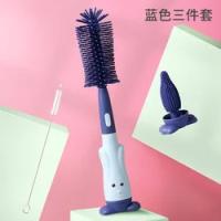 China 360 Infant Bottle Brush Electric Baby Bottle Cleaner Straw Nipple Brush for sale