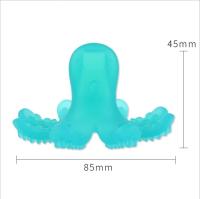China Octopus Teether  Molar Stick Baby  Toy Baby  chewing  Silicone Products teeth gutta Training Baby Eating for sale