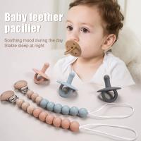 China Customizable Color Baby Sleep Soothing Silicone Pacifier Hot Product for sale