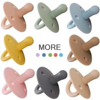 China Customizable Color Baby Sleep Soothing Silicone Pacifier Hot Product for sale