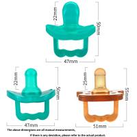 China Baby products BPA free baby teether toys Pure Natural Rubber Pacifier for sale