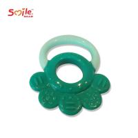 China Silicon Teething Mitten Toy Animal Custom Silicone Chewable Toys Cute Silicone Baby Soothing Teether for sale