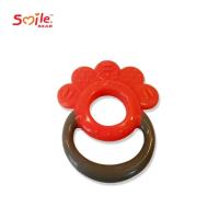 China Silicon Teething Mitten Toy Animal Custom Silicone Chewable Toys Cute Silicone Baby Soothing Teether for sale