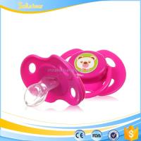 China Safe Silicone Pacifier For Newborn Flat Head Nipple Teeth Baby Accessories for sale