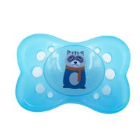 China Printed Silicone Nipple Pacifier Baby Sleep Soother Pacifier Eco Friendly for sale