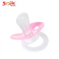 China BPA Free Silicone Infant Pacifier Natural Rubber Sublimation Arc Type for sale