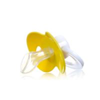 China BPA Free Silicone Infant Pacifier Natural Rubber Sublimation Arc Type for sale